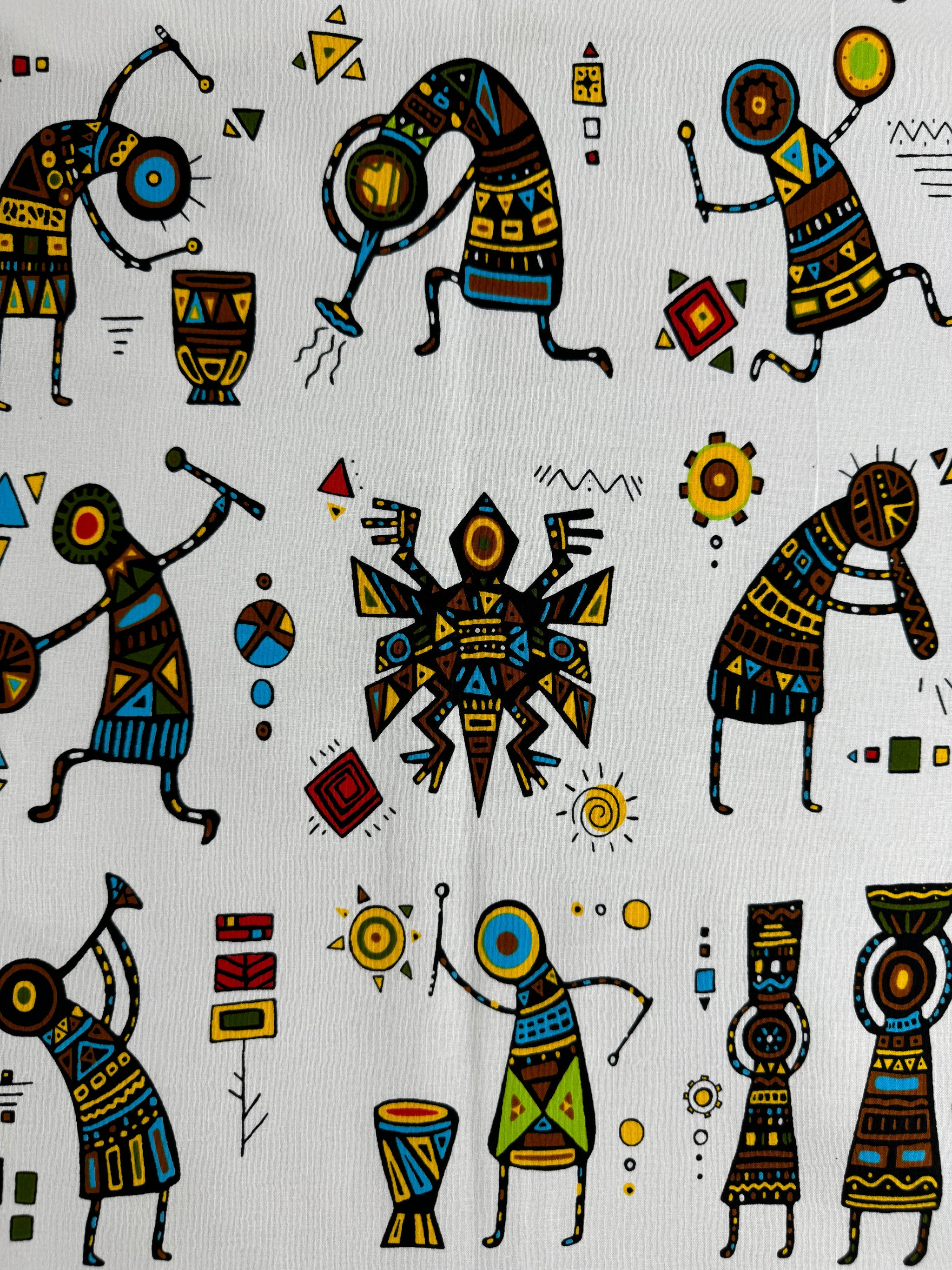 African Tribal Print Fabric