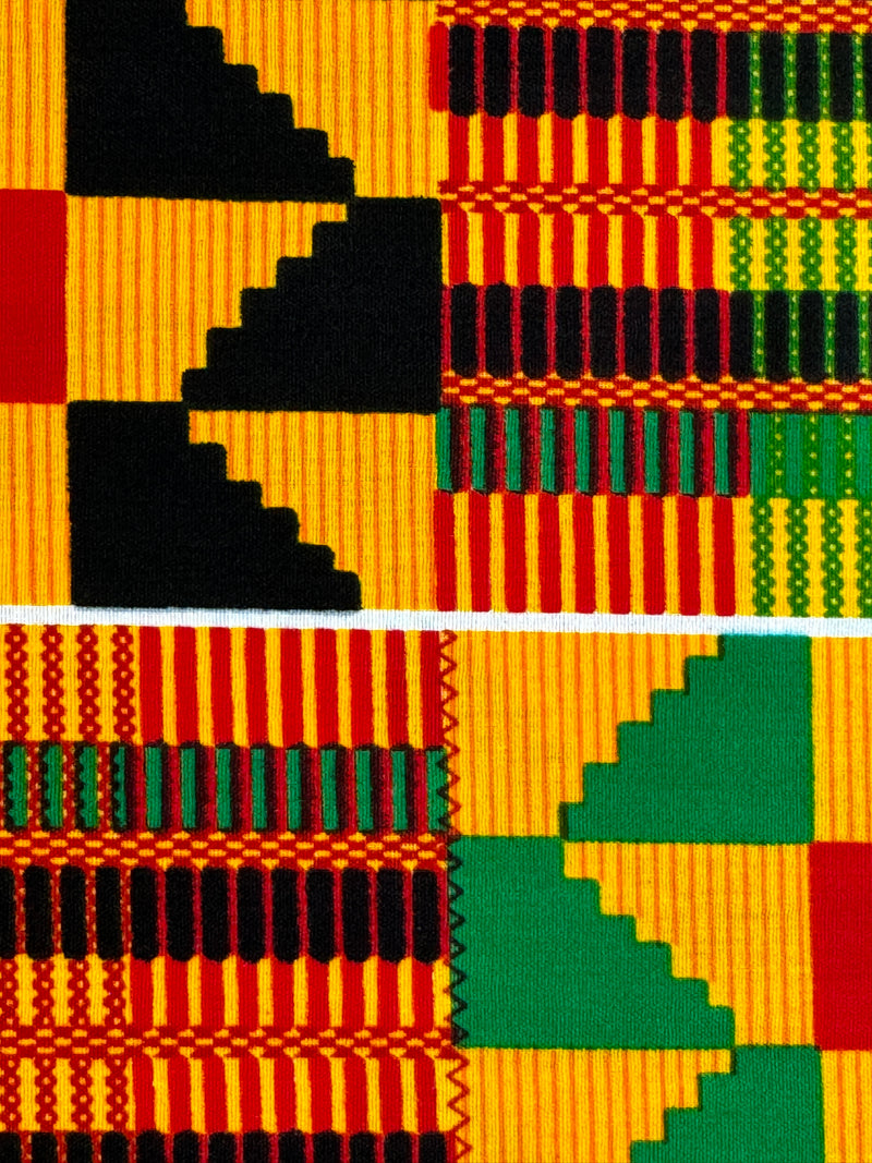 African Kente Print Fabric