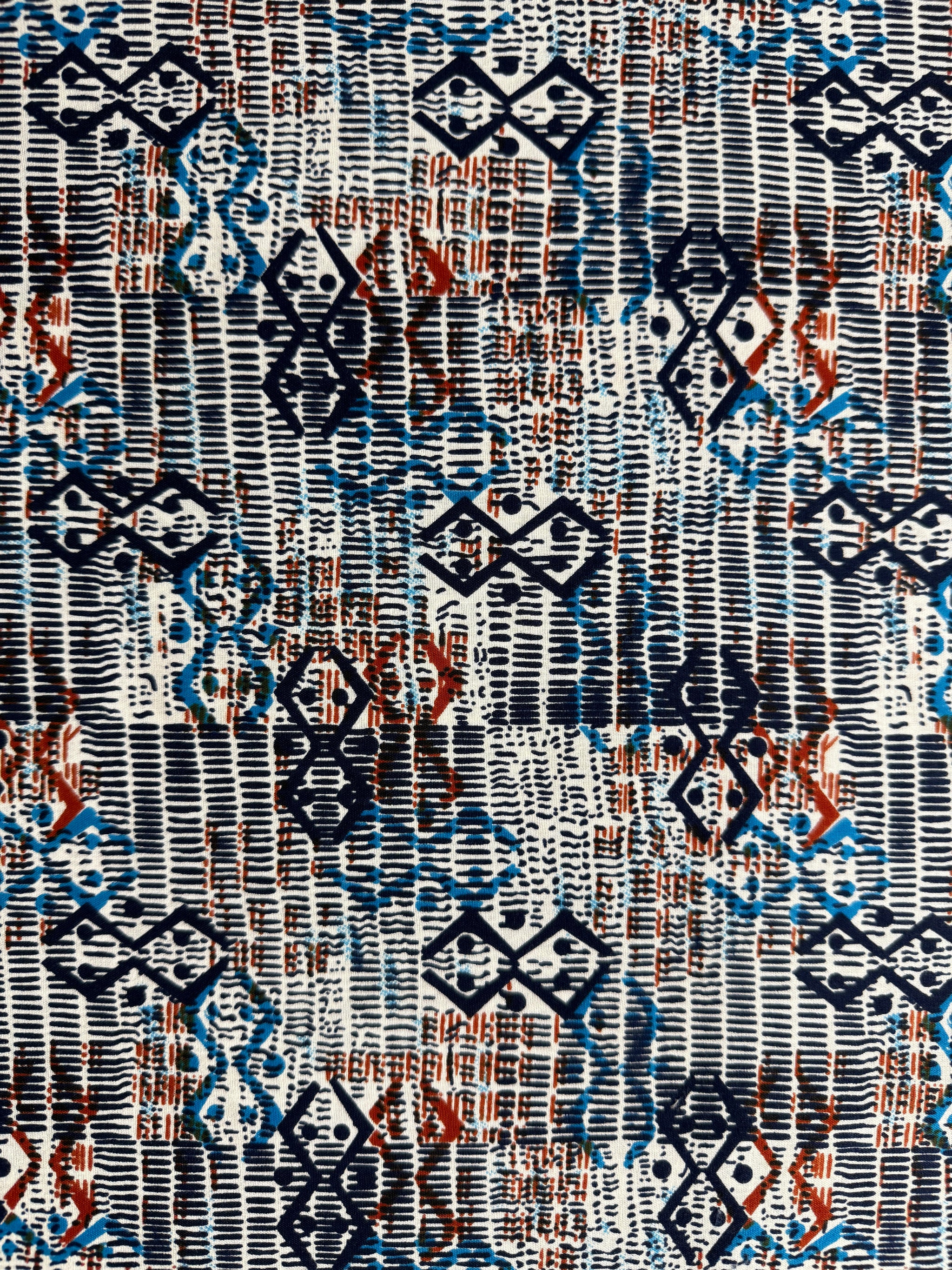 African Tribal Print Fabric