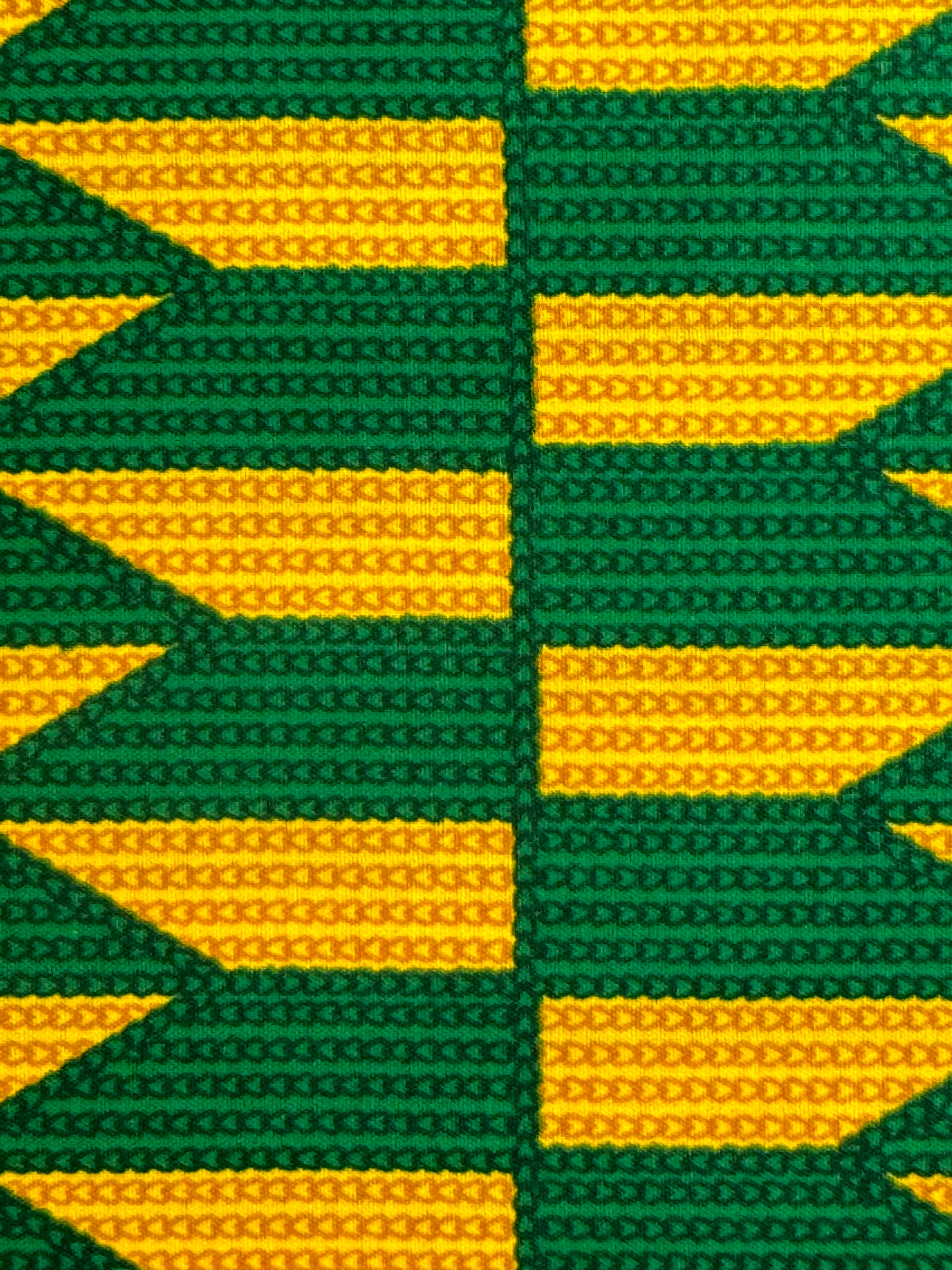 African Kente Print Fabric