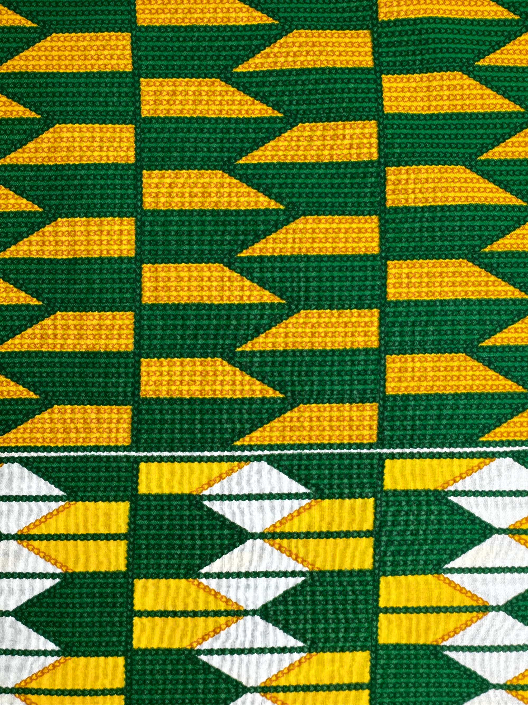 African Kente Print Fabric