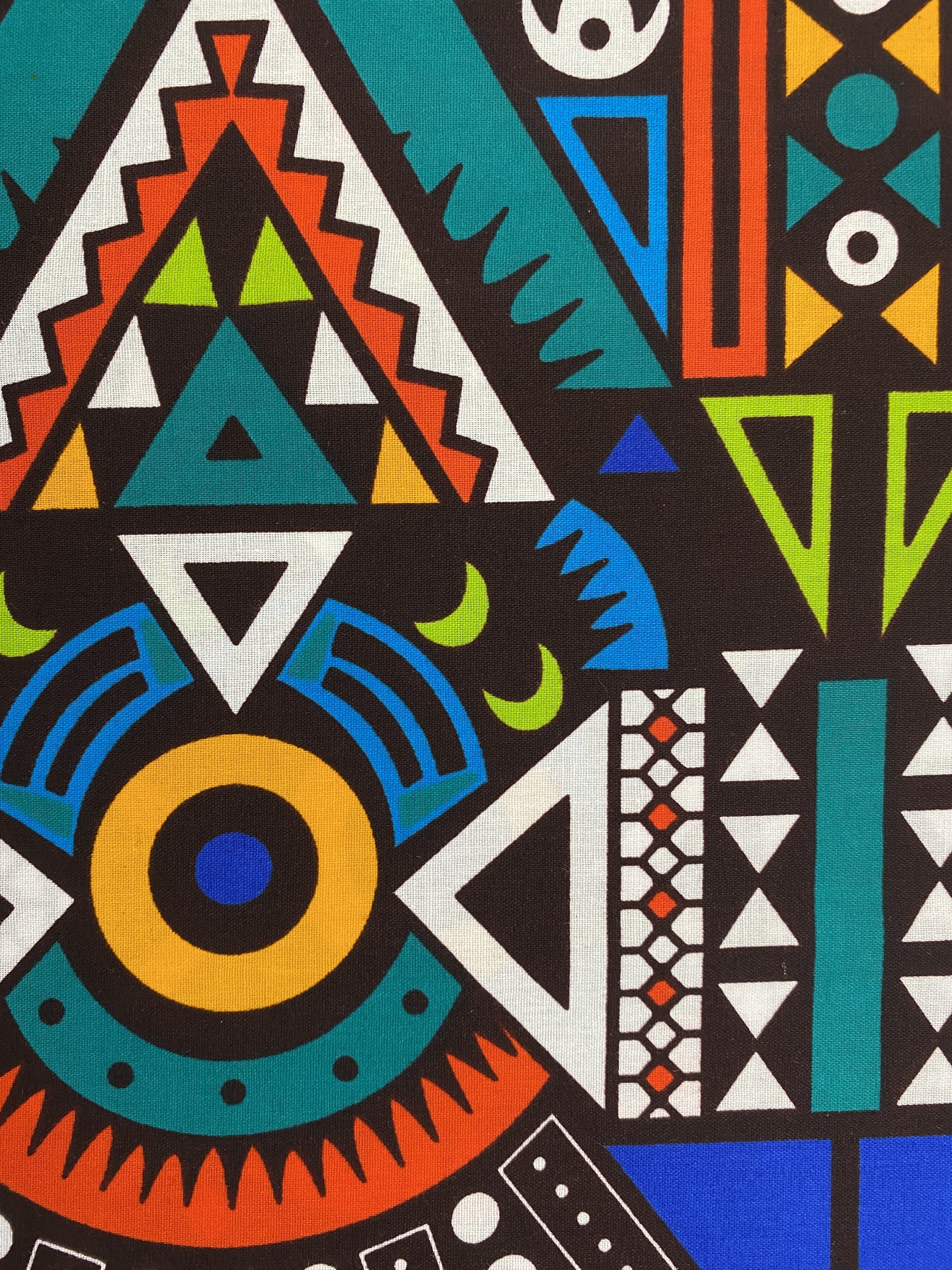 African Tribal Print Fabric