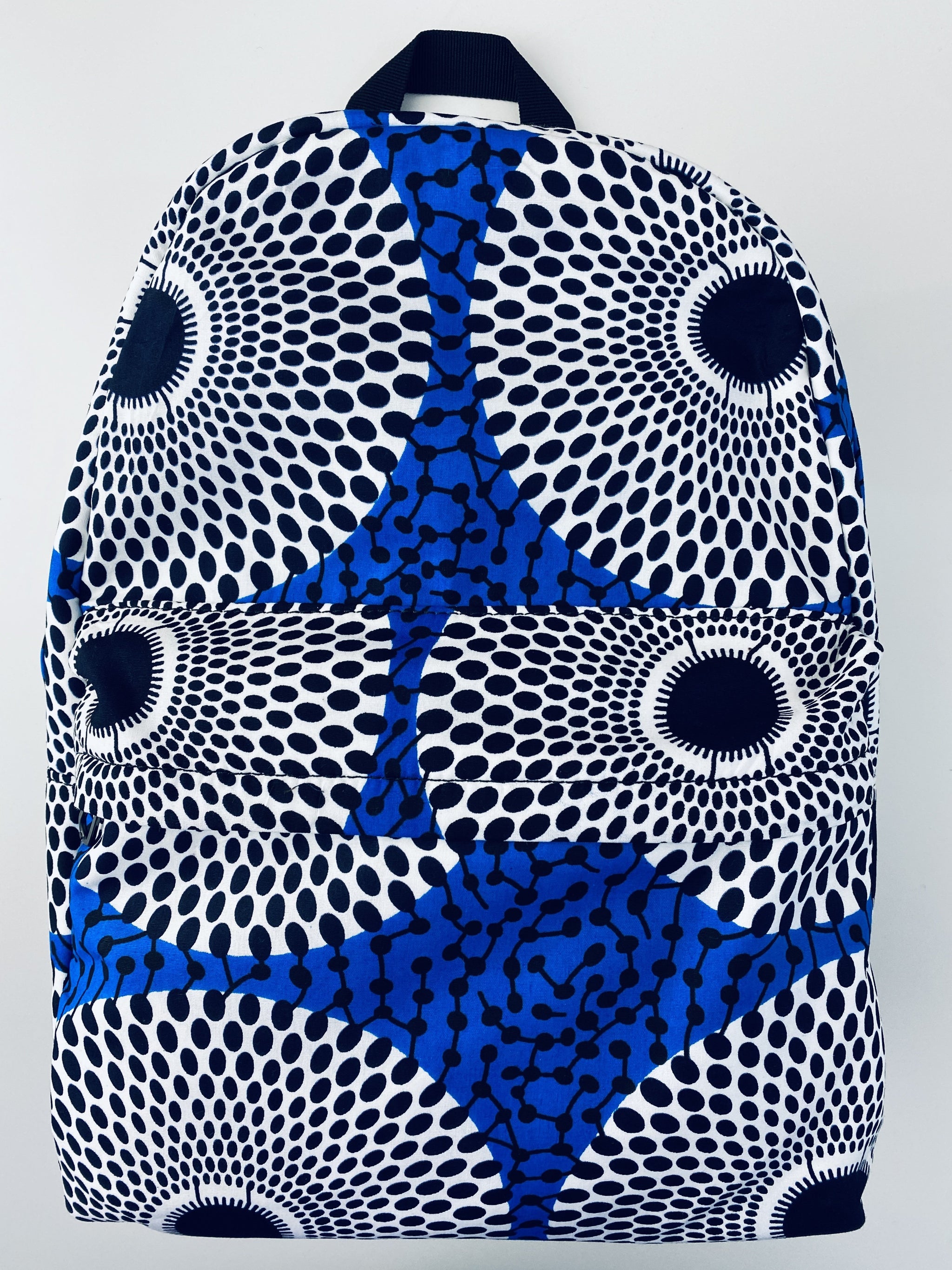African Print Backpack