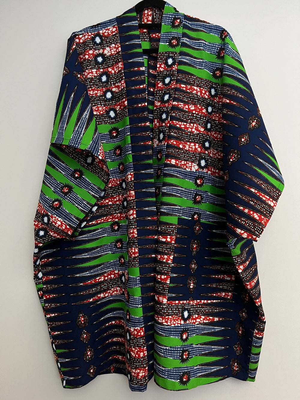 African Print Kimono - Arrow
