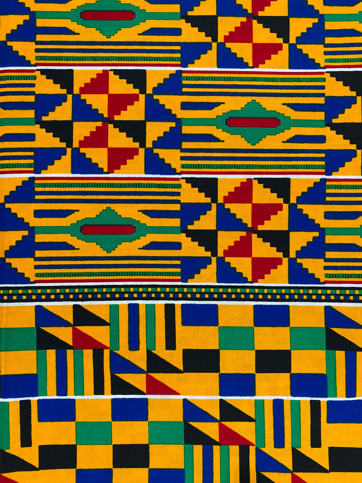 African Kente Print Fabric