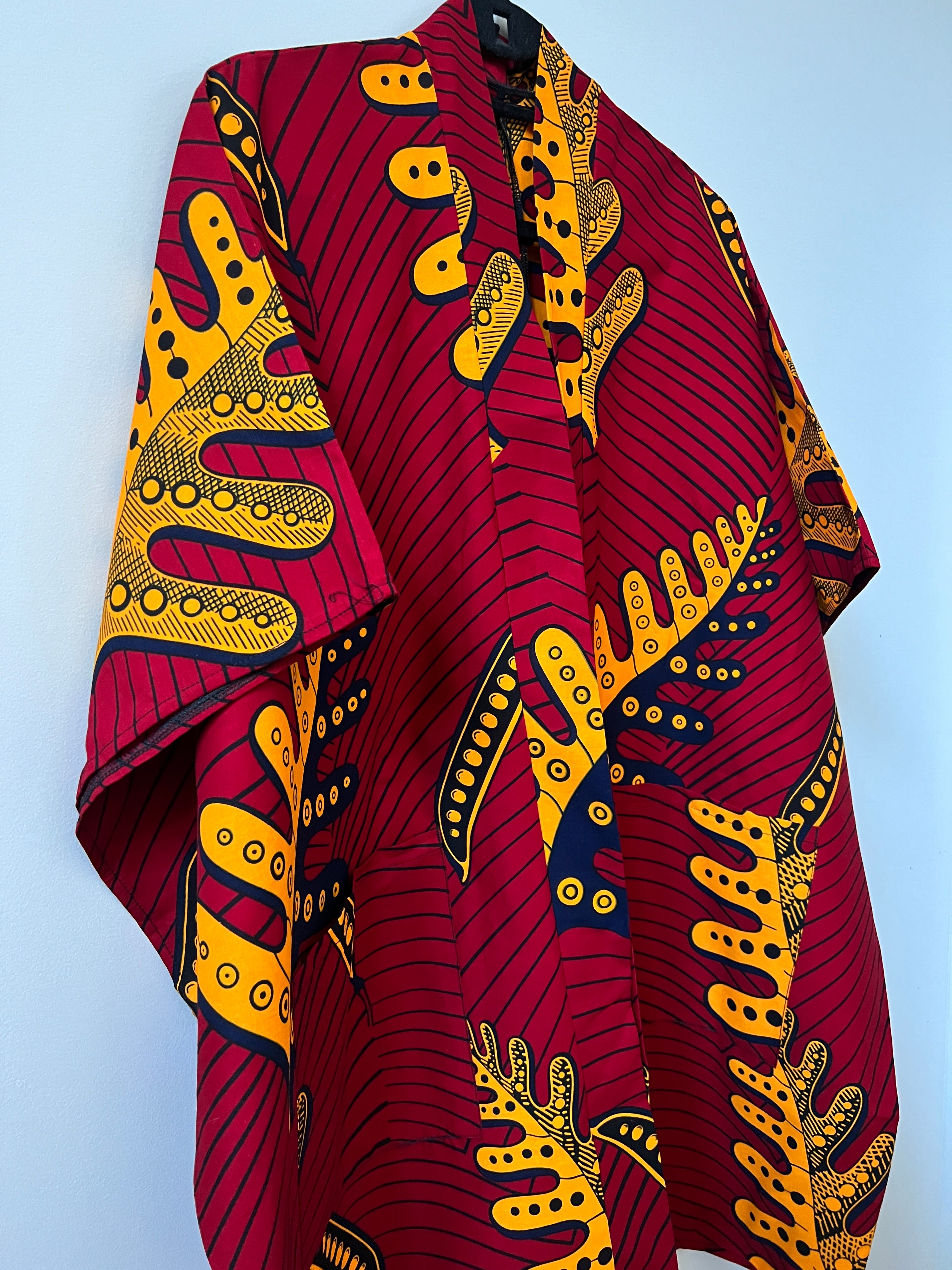 African Print Kimono - 146375