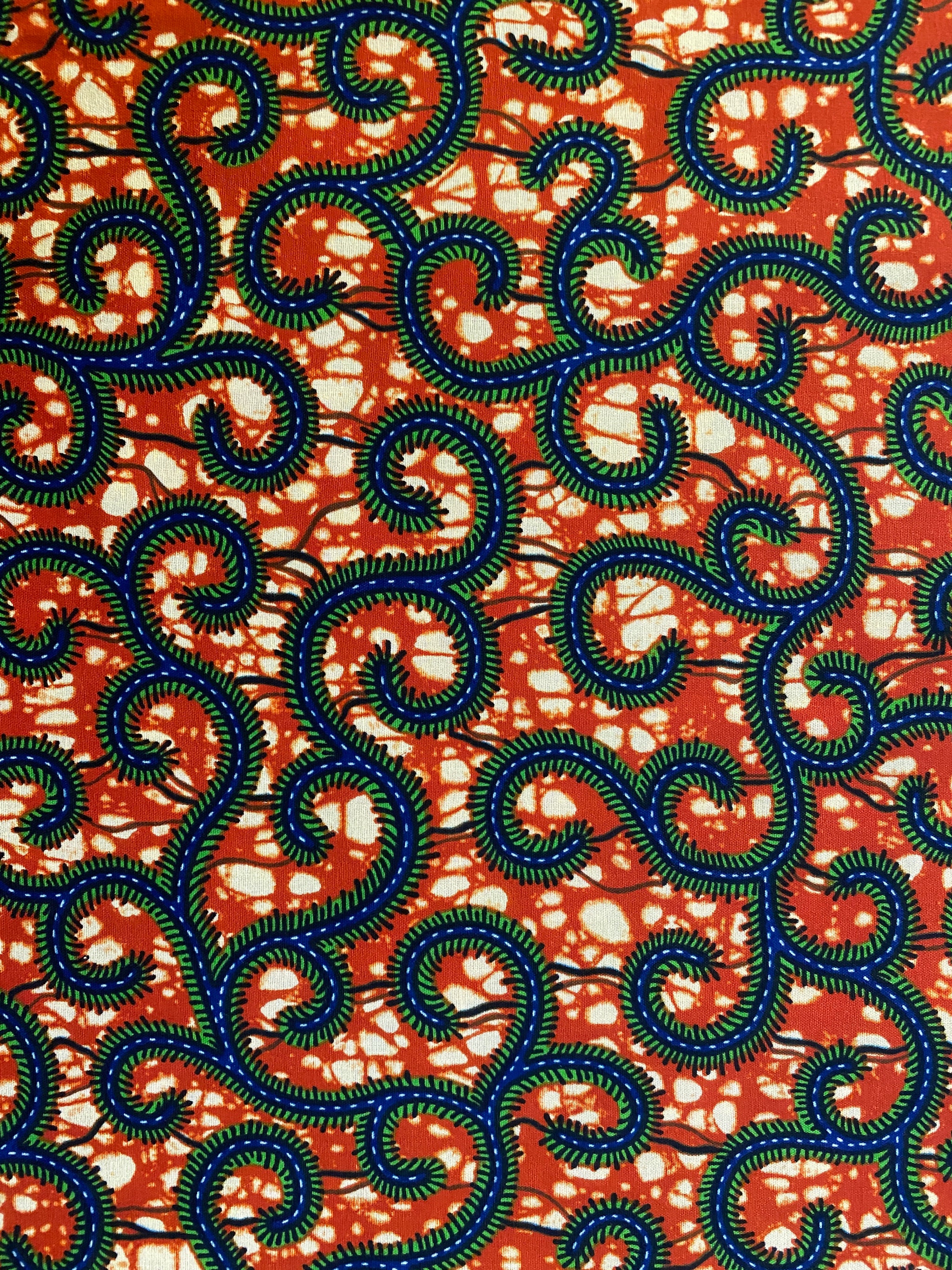 African Wax Print Fabric