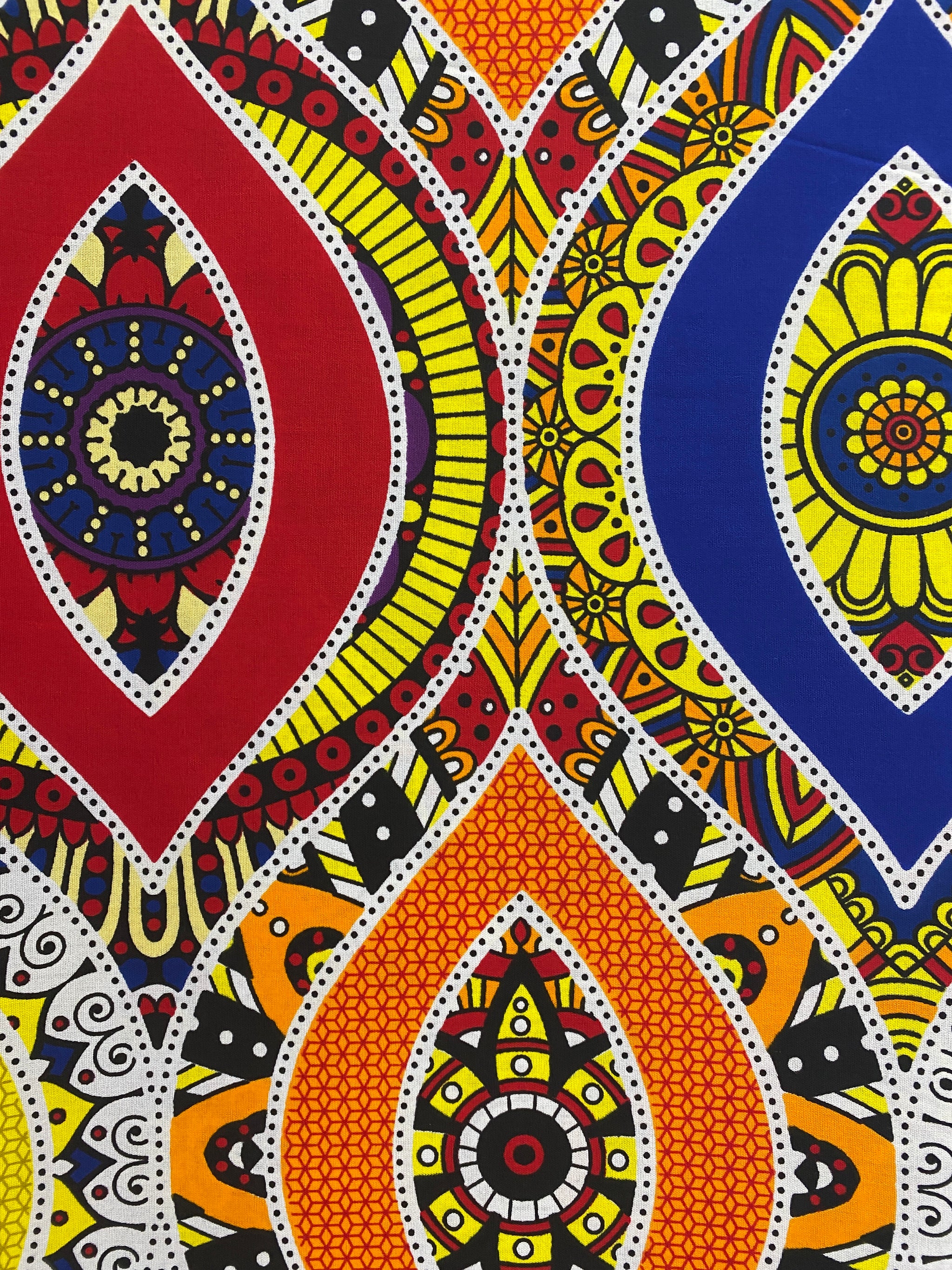 African Wax Print Fabric